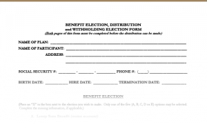 Administrative Forms - Red Bank Pension Services